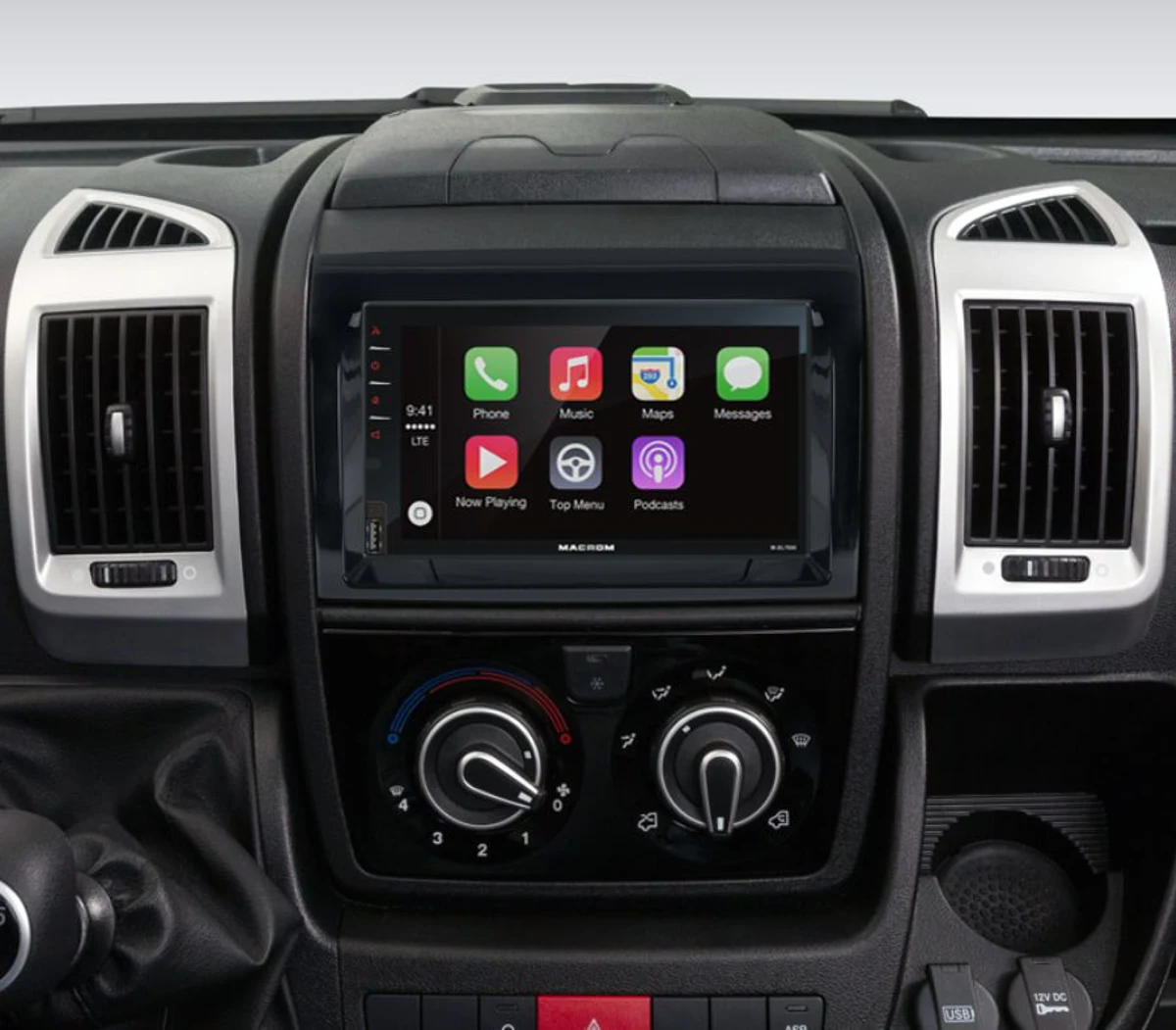 Monitor 6,8" CarPlay Android Auto FIAT Ducato | codice: DL7000D25 ...